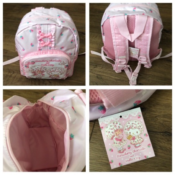Hello Kitty | Bags | Hello Kitty Strawberry Shortcakenwt Backpack ...